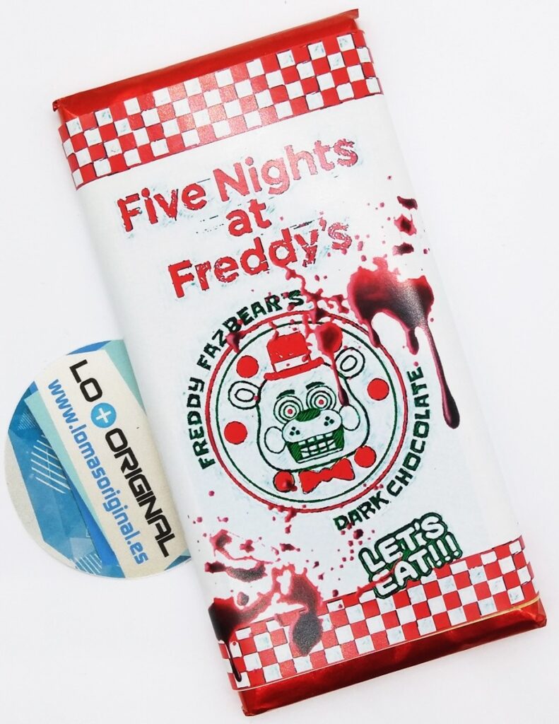 Tableta chocolate Five Nights at Freddy´s - Lomasoriginal.com