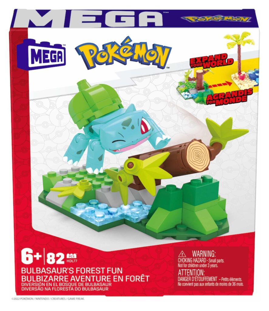 Figura Mega Construx Bulbasaur Bosque Pokemon - Lomasoriginal.com
