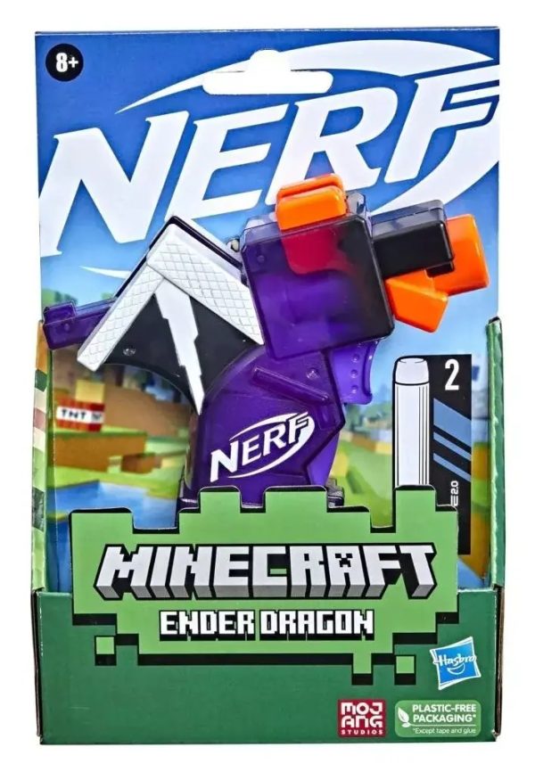 Pistola Nerf Ender Dragon Minecraft - Lomasoriginal.com