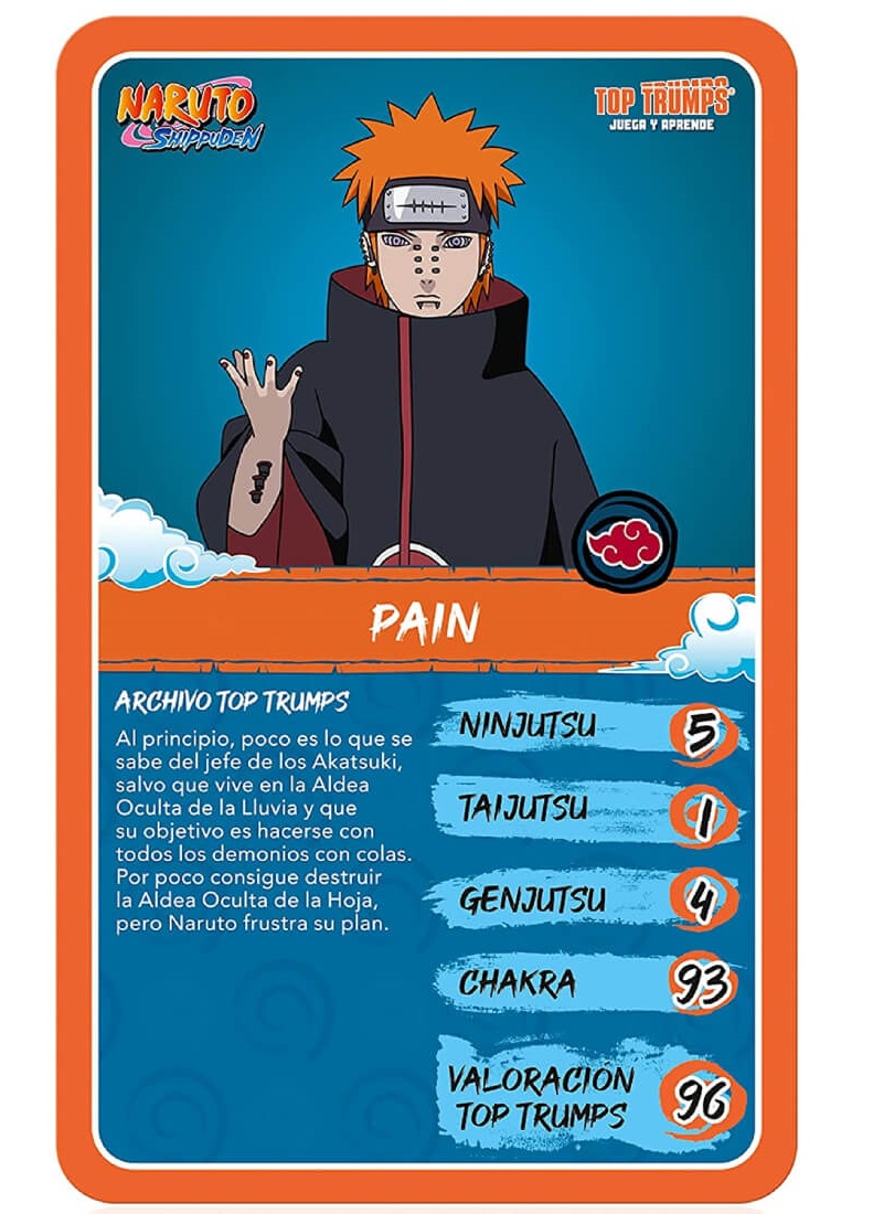 Juego De Cartas Top Trumps Naruto - Lomasoriginal.com