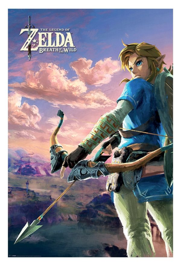 Poster Link The Legend of Zelda: Breath of the Wild 61 x 92 cm ...