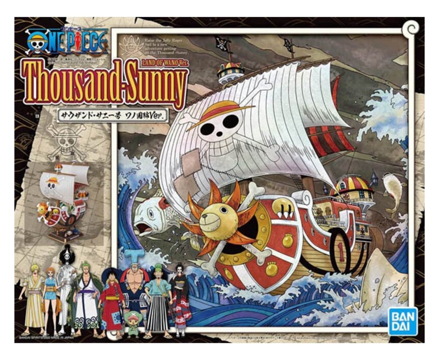 Model Kit barco Thousand Sunny Wano One Piece 30cm - Lomasoriginal.com