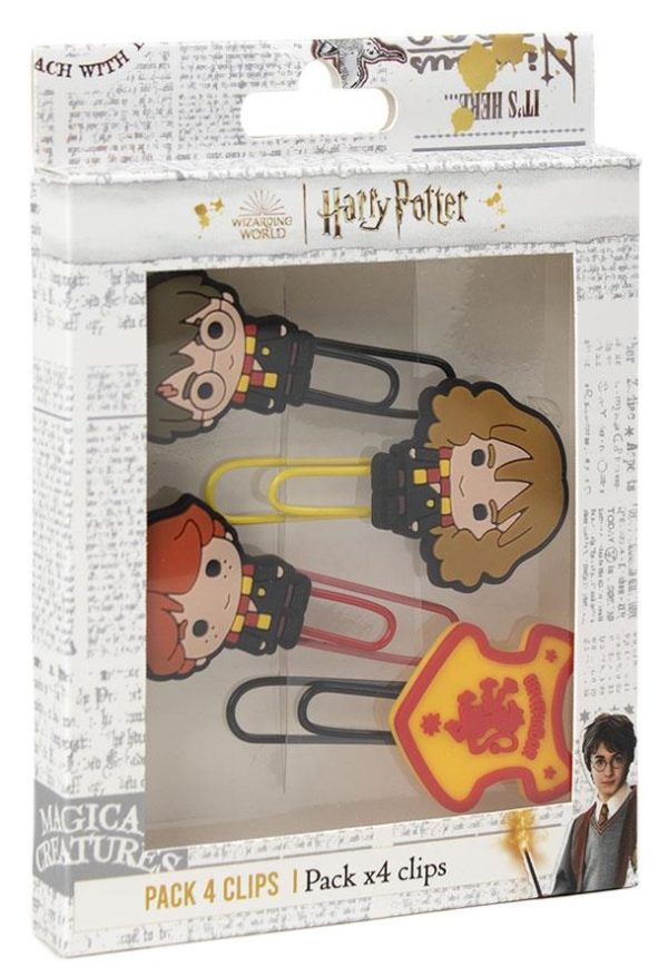 Pack 4 Clips Harry Potter - Lomasoriginal.com