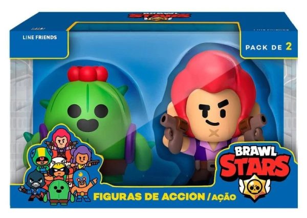 Pack Figuras Colt & Spike Brawl Stars 13cm - Lomasoriginal.com