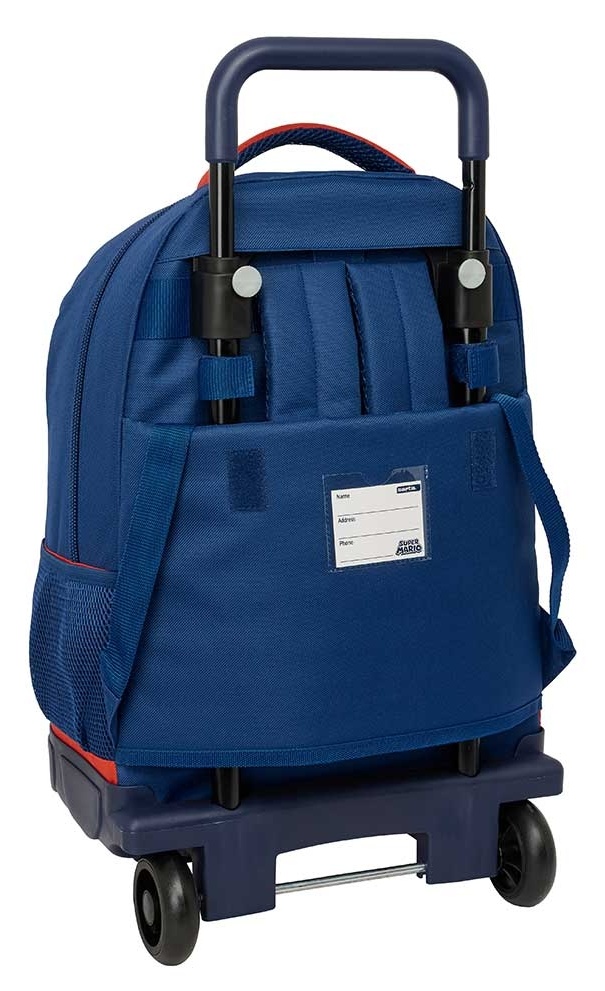 Trolley Mochila Luigi & Super Mario 45cm - Lomasoriginal.com